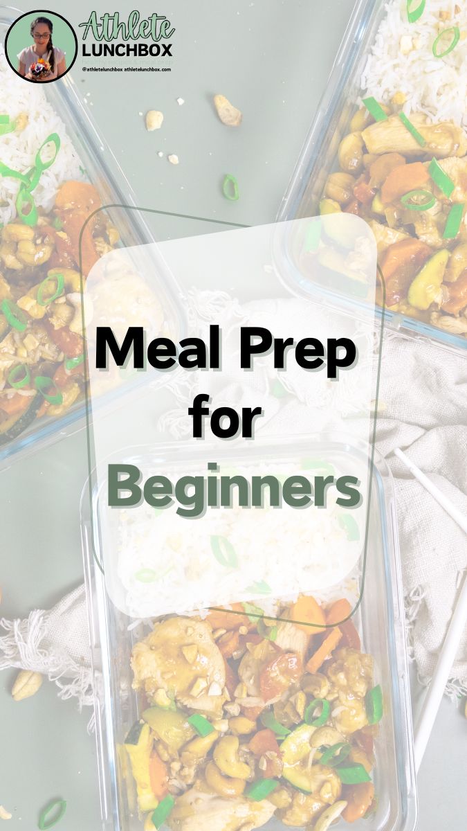 Meal Prep for Beginners - Athlete Lunchbox