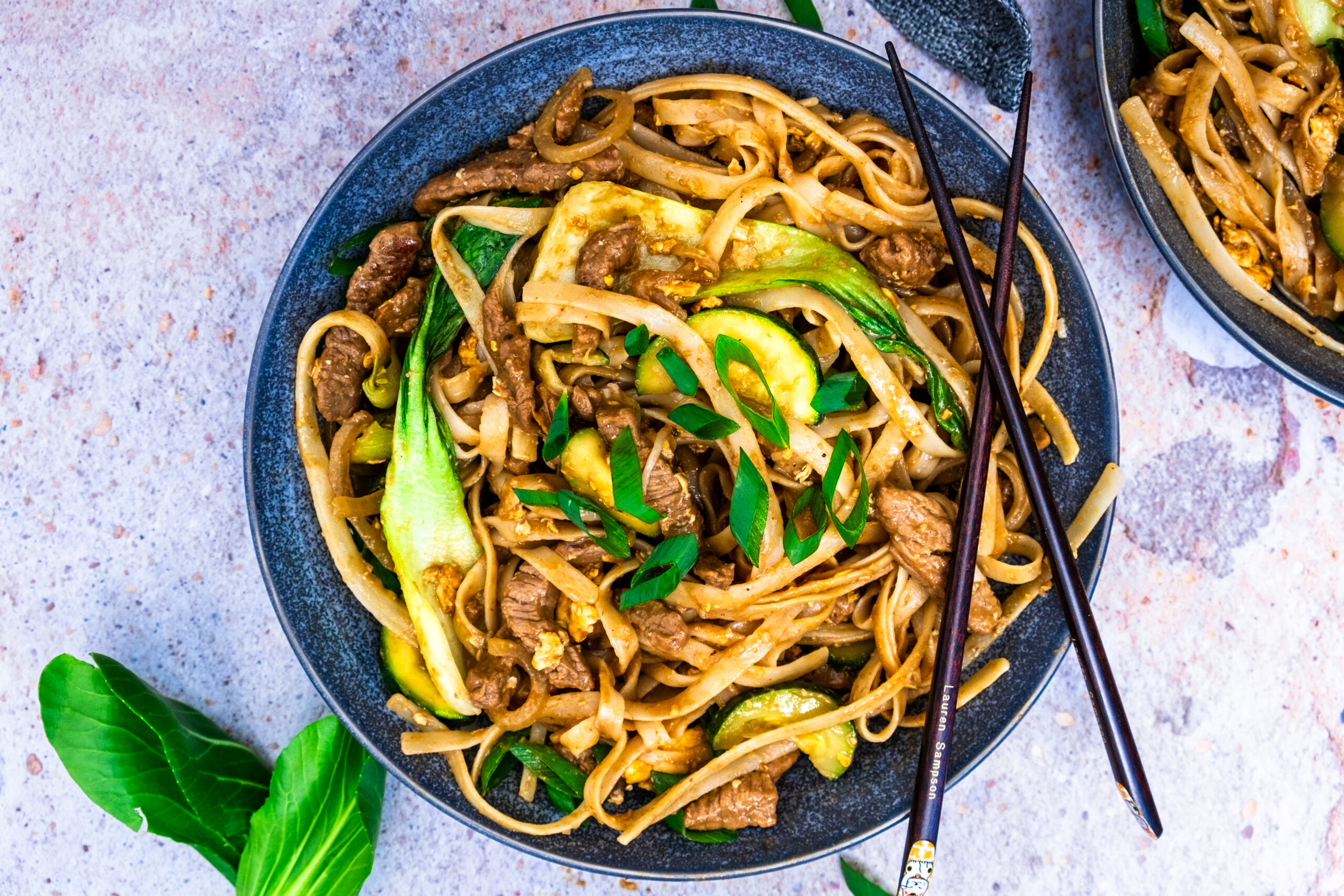Beef Pad See Ew Noodles - Athlete Lunchbox